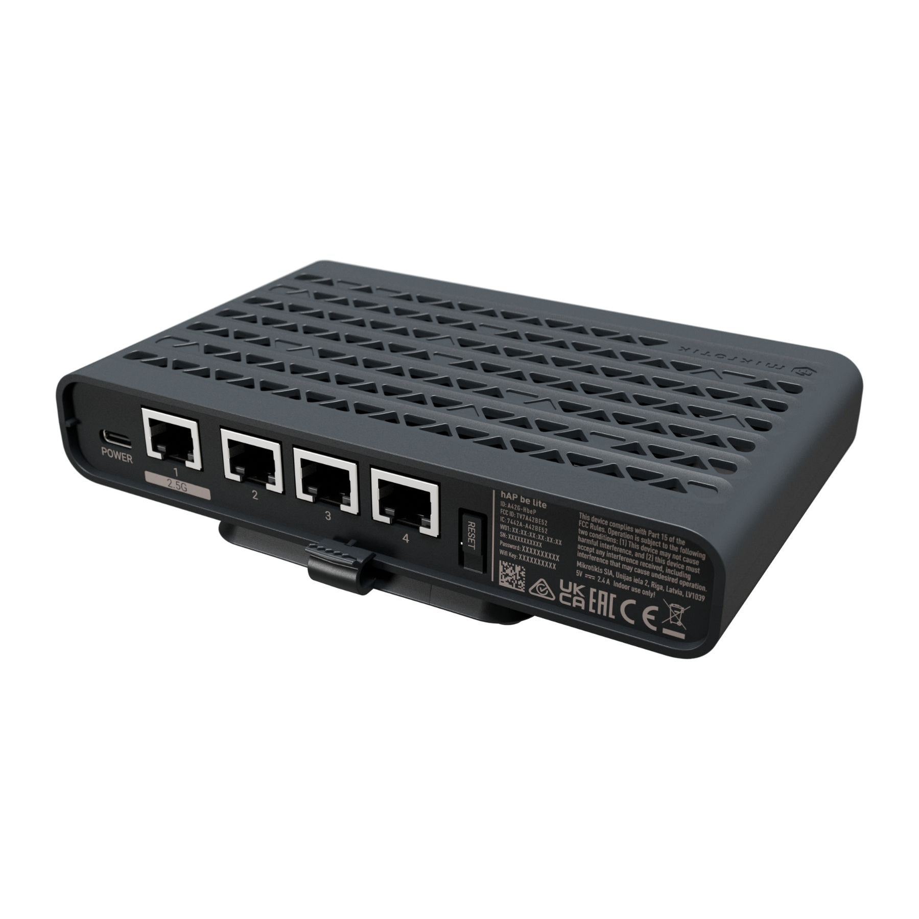 MikroTik hAP be lite Wi-Fi 7 Router & 2.5G Access Point (INTL Version ...