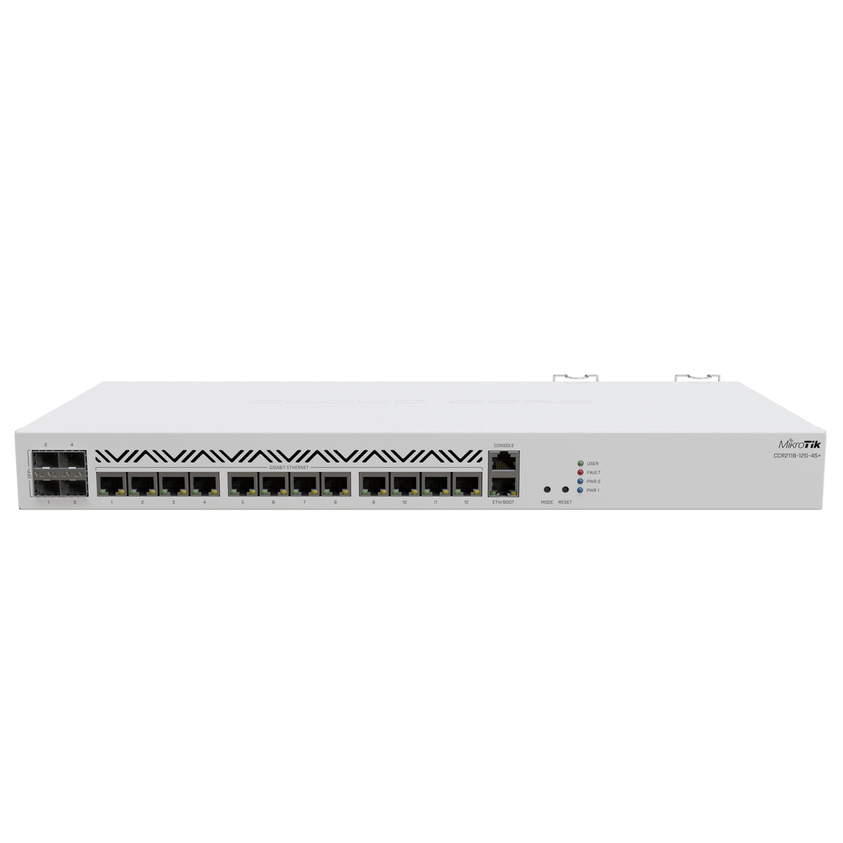 MikroTik CCR2116 4 SFP+ Ports Cloud Core Router [CCR2116-12G-4S ...