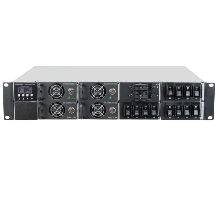 ICT Intelligent 2U High Power Shelf with Dual-Breaker Battery Manageme ...