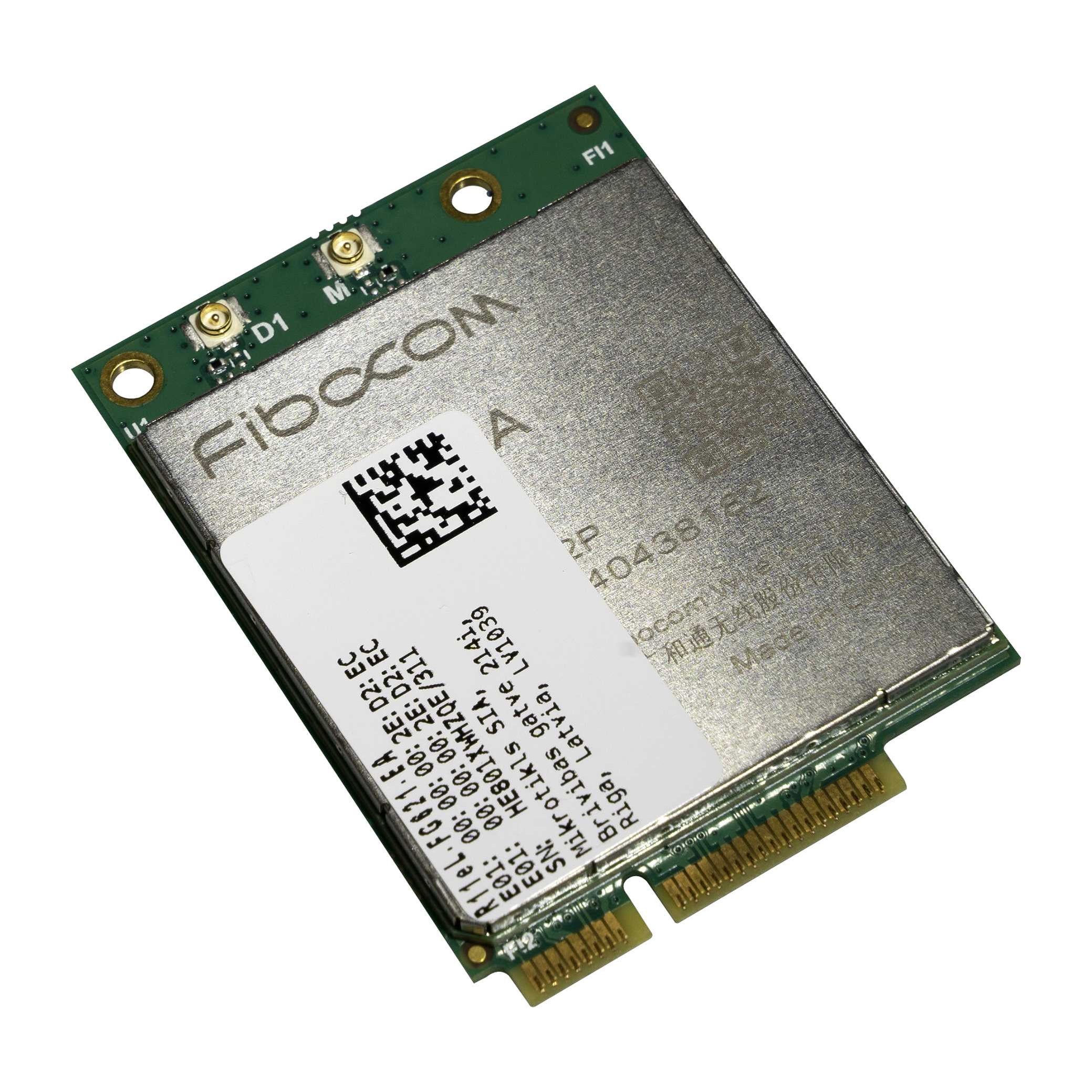 MikroTik miniPCIe CAT6 LTE Card [R11eL-FG621-EA] — Baltic Networks