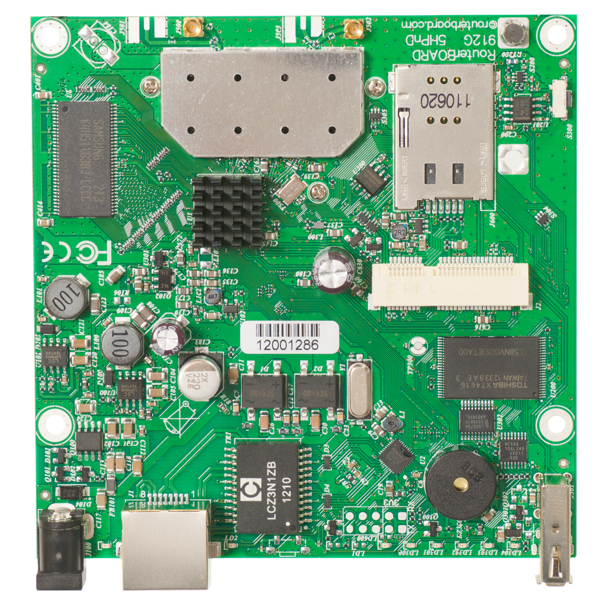 MikroTik RouterBOARD 600MHz CPU (US Version) [RB912UAG-5HPnD-US ...