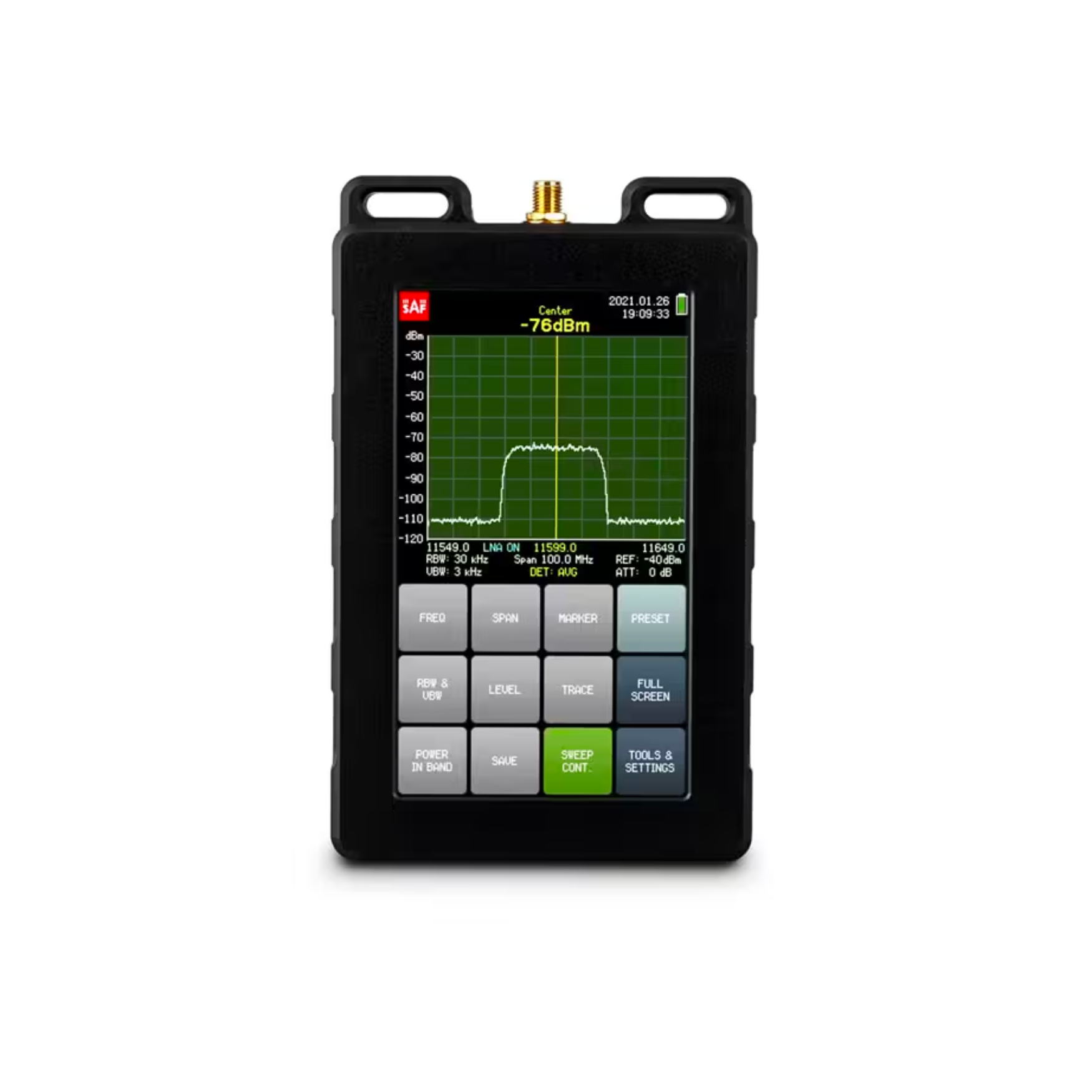 SAF Tehnika Spectrum Analyzer Kit 6-20 GHz v.2 [J0GSAP5211] — Baltic ...