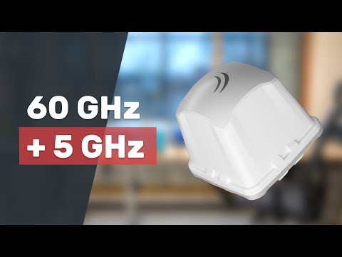 MikroTik Wireless Wire Cube 2Gbs 60GHz Aggregate Link w/ 5GHz Failover ...