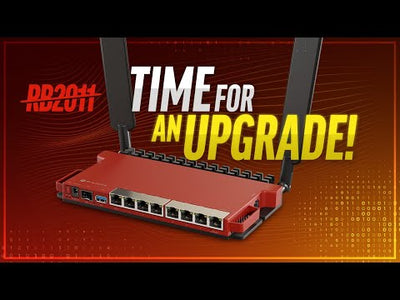 MikroTik L009 8x Gbit Ethernet, 1x 2.5Gbit SFP with 2.4 GHz ax Dual-Ch ...